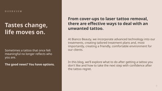 Tattoo Regret? What to Do After Getting a Tattoo You Don’t Like | PPTX