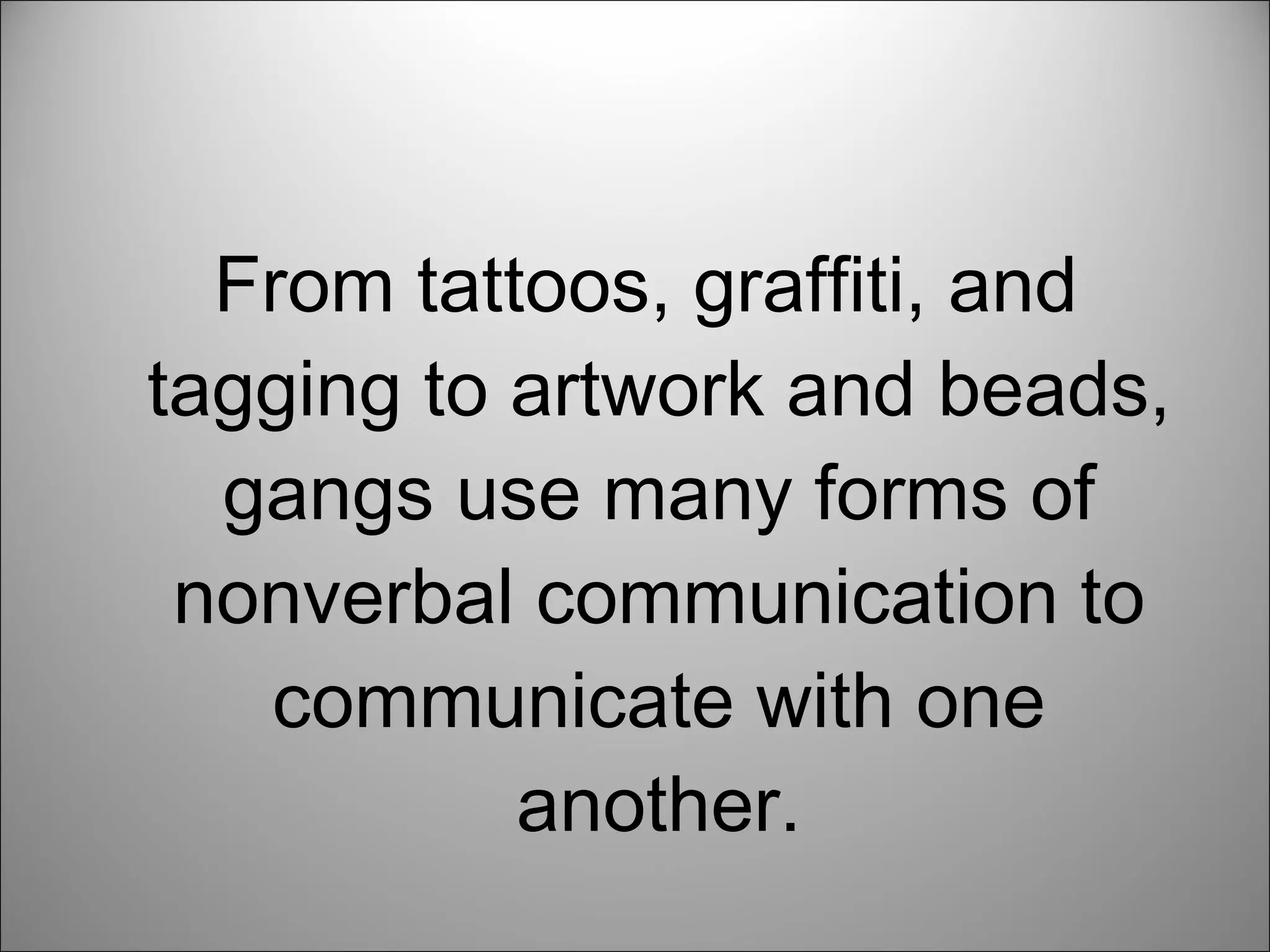 Tattoos And Tagging | PPT