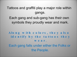 Tattoos And Tagging | PPT