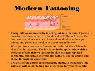 Tattoos body piercings | PPT