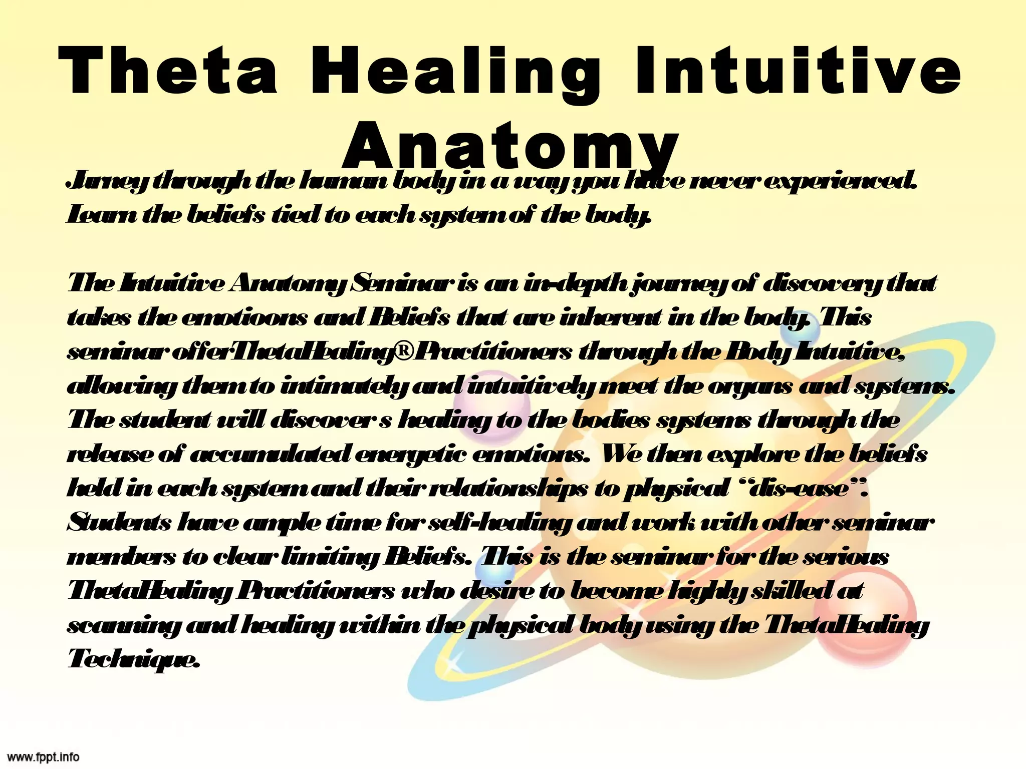 Theta healing manifestation | PPT