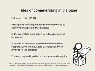 Talking About Collaboration: Cogenerative Dialoguing and the Teacher ...