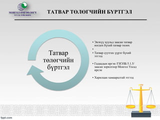 Tatvariin bagts huuliin haritsuulalt | PPTX