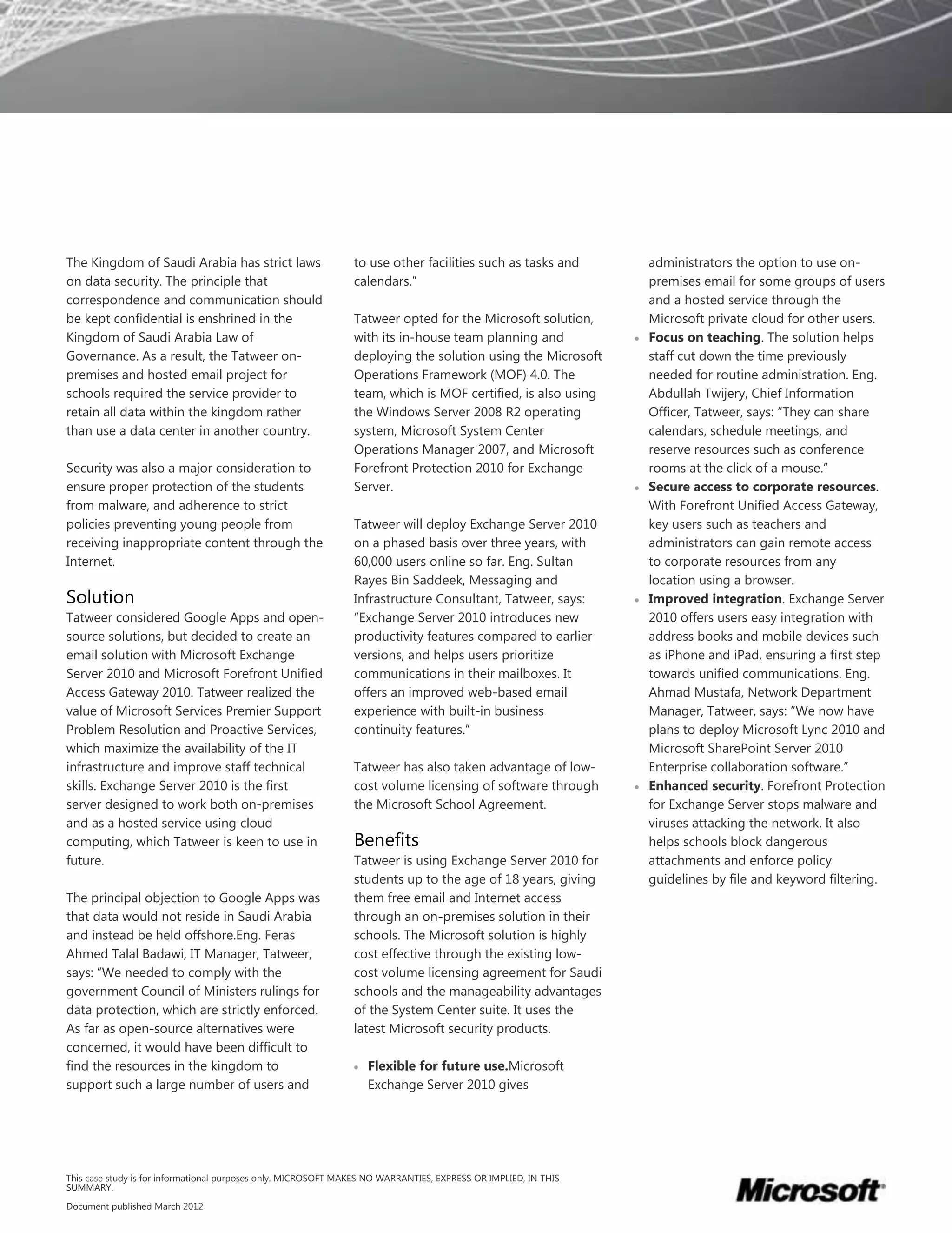 Case Study | Tatweer | DOCX