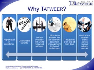Tatweer Company Profile | PPSX