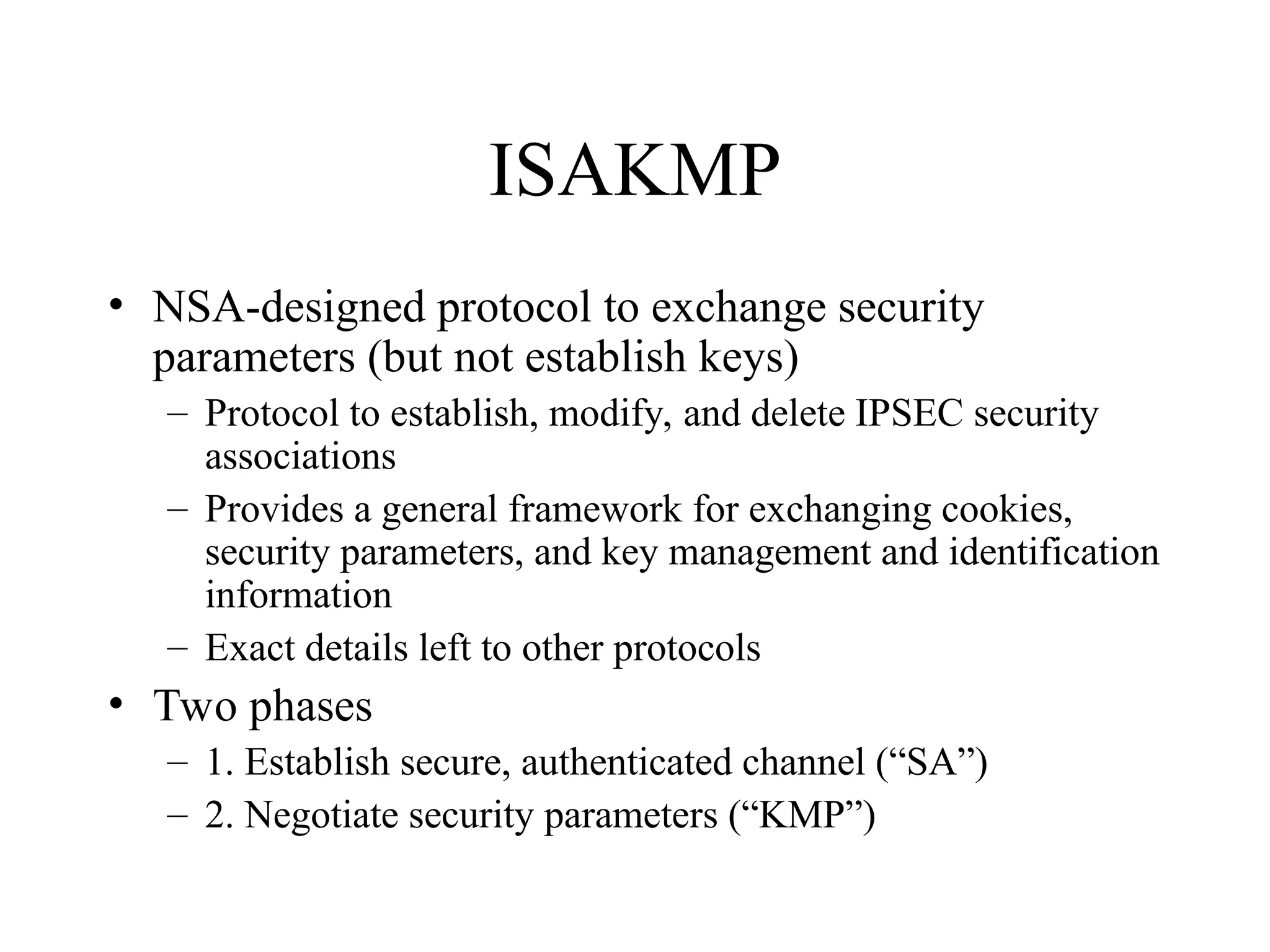 Taub Ipsec Network Security In Network Ppt