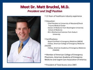 Total Access Urgent Care | PPT