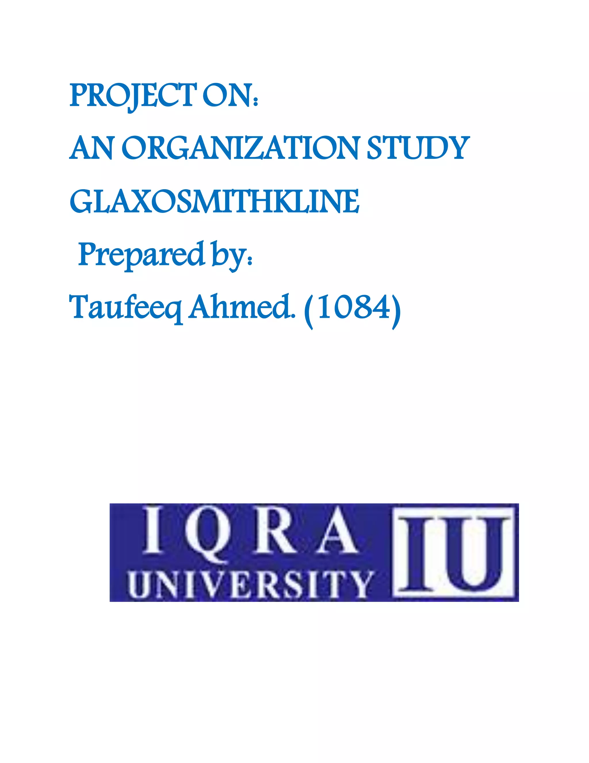 GSK by Taufeeq ahmed | PDF | Free Download