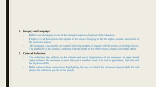 Taufiq Rafat-Arrival of the Monsoon and other Poems.pptx