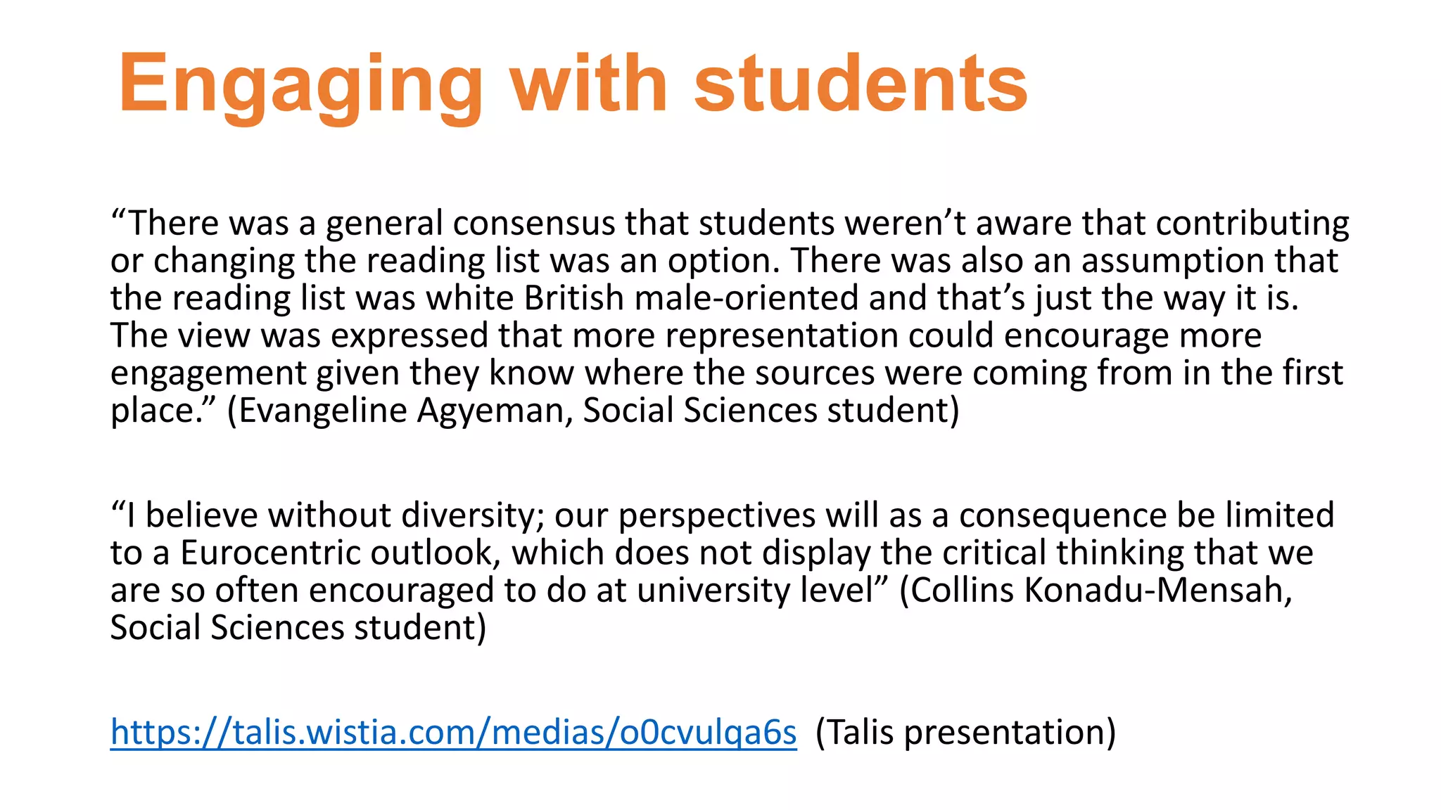 TAUG: Tools for change diversifying library collections | PPTX