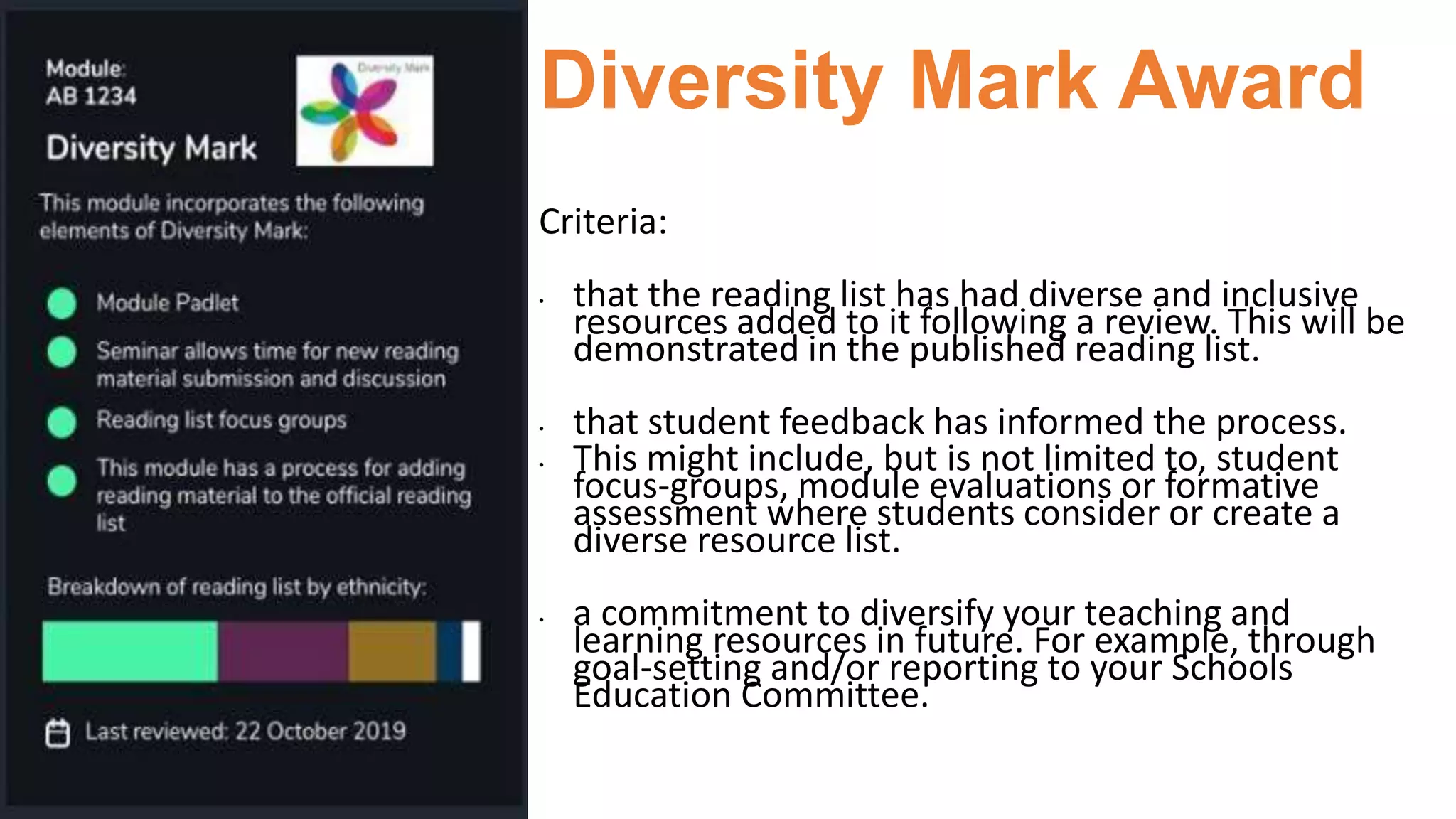 TAUG: Tools for change diversifying library collections | PPTX