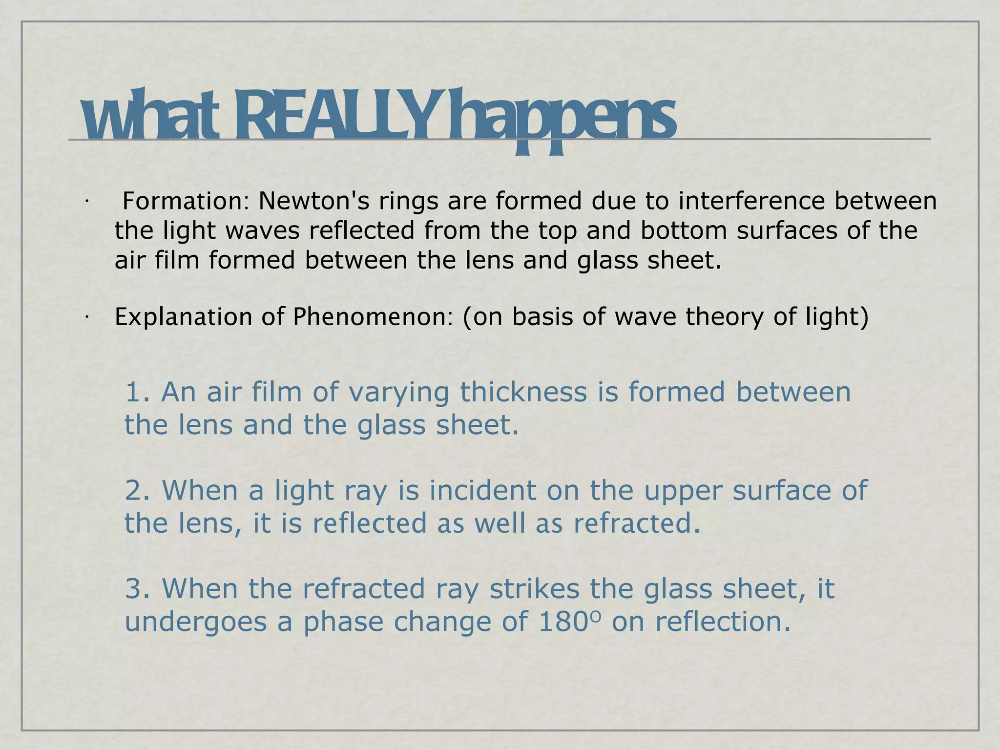 Tau grp11 newton's rings | PPT