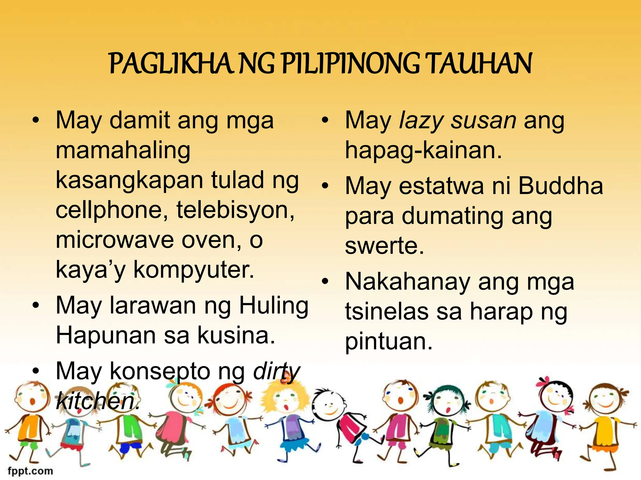 Tauhan at Karakterisasyon sa Pagbuo ng isang Maikling Kwentong Filipino ...