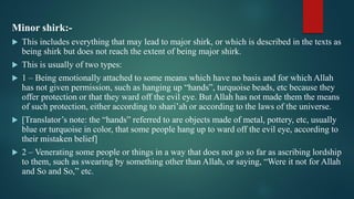 TAUHEED and concept of Shirk.pdf
