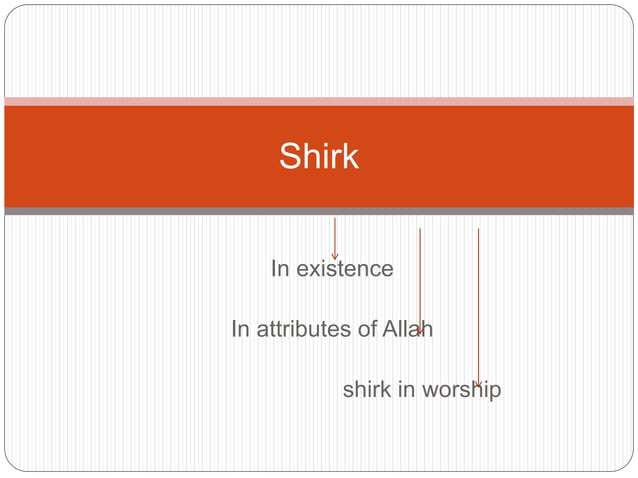 Tauheed(Oneness of Allah) presentation by Nayab Siddiqui | PPTX