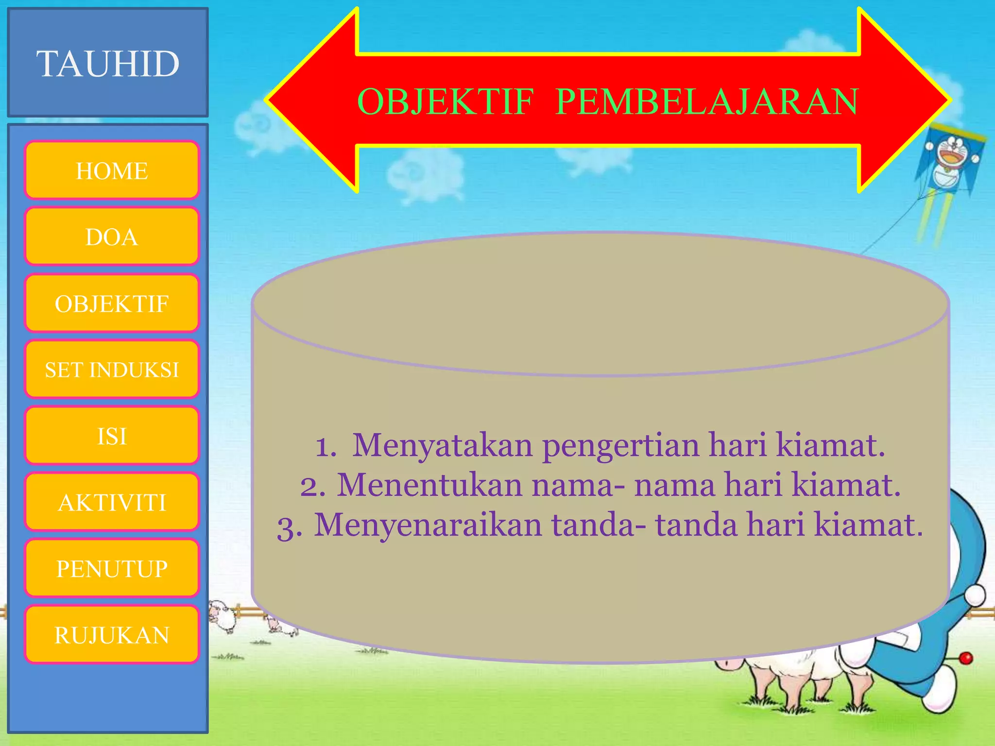 Tauhid : Hari kiamat tahun 3 | PPTX