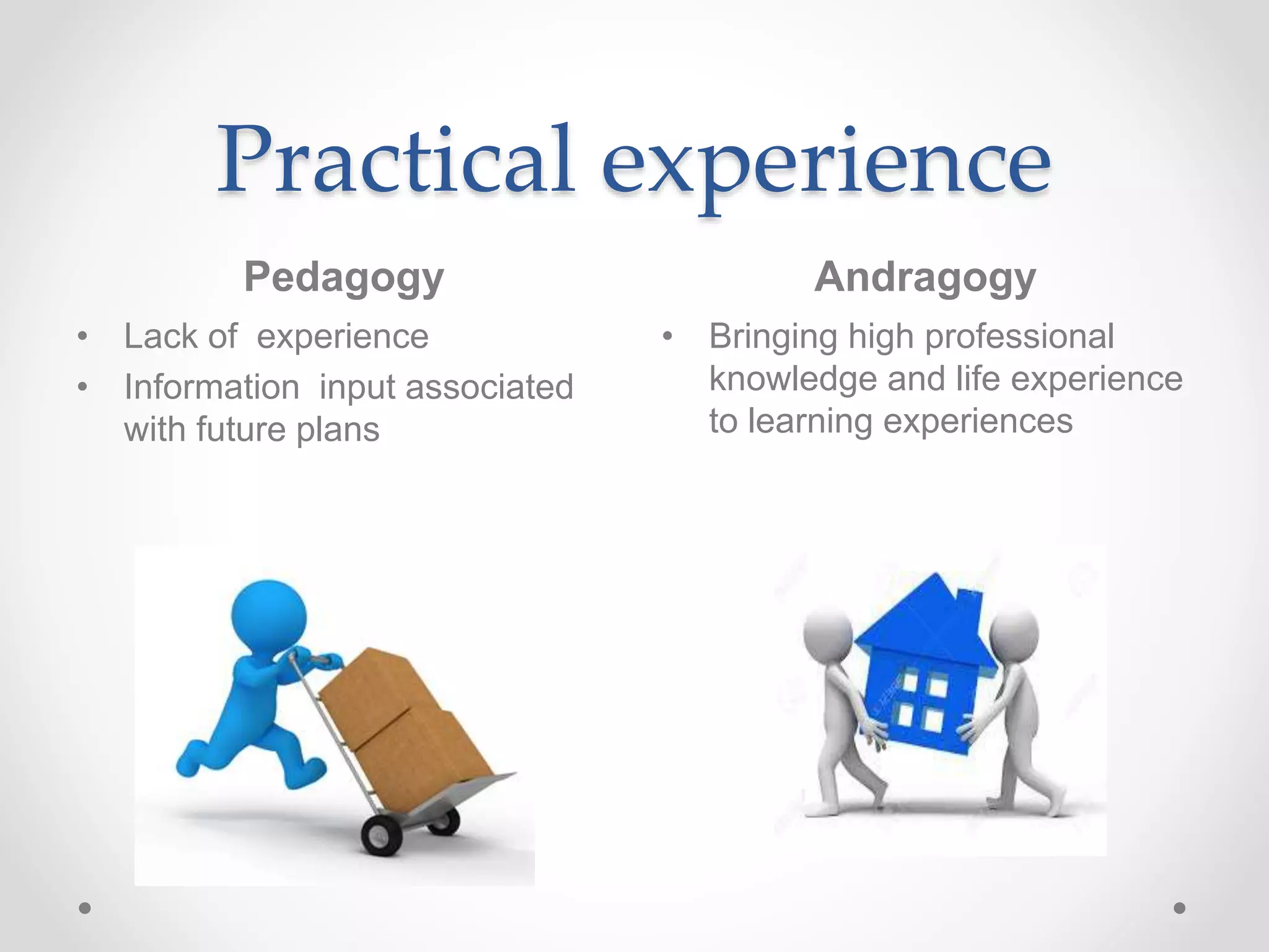 Tau pedagogy and androgogy | PPTX