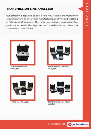 Taurus Powertronics Pvt. Limited, Bengaluru, Power Testing Equipment | PDF