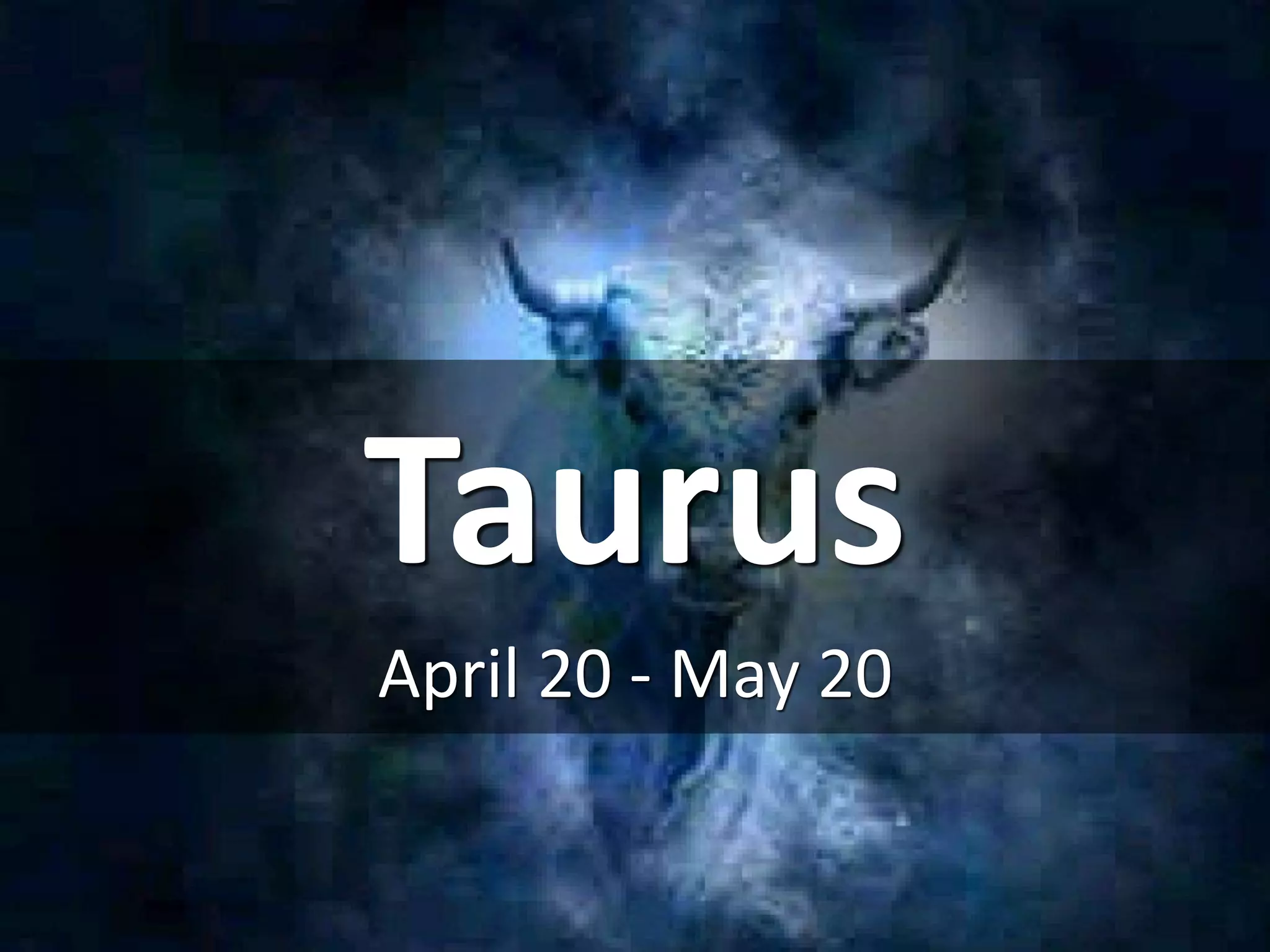 Taurus Facts | PPTX