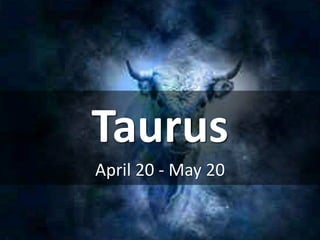 Taurus Facts | PPTX