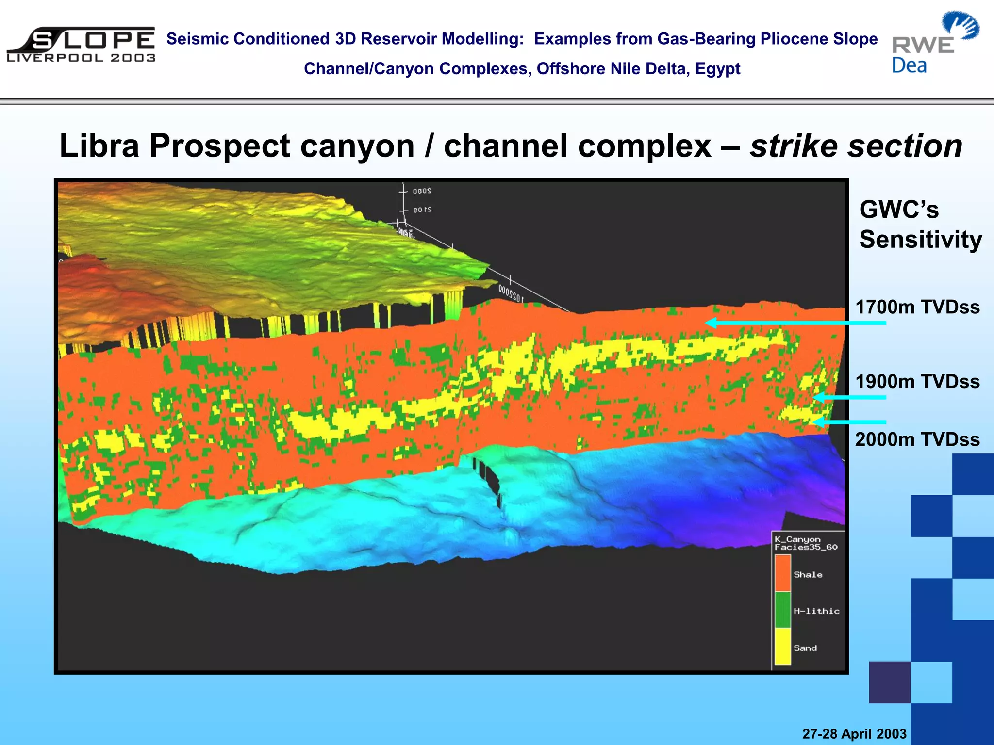 Taurus Libra North Idku - slope channel 3D seismic modelling, Egypt | PPT
