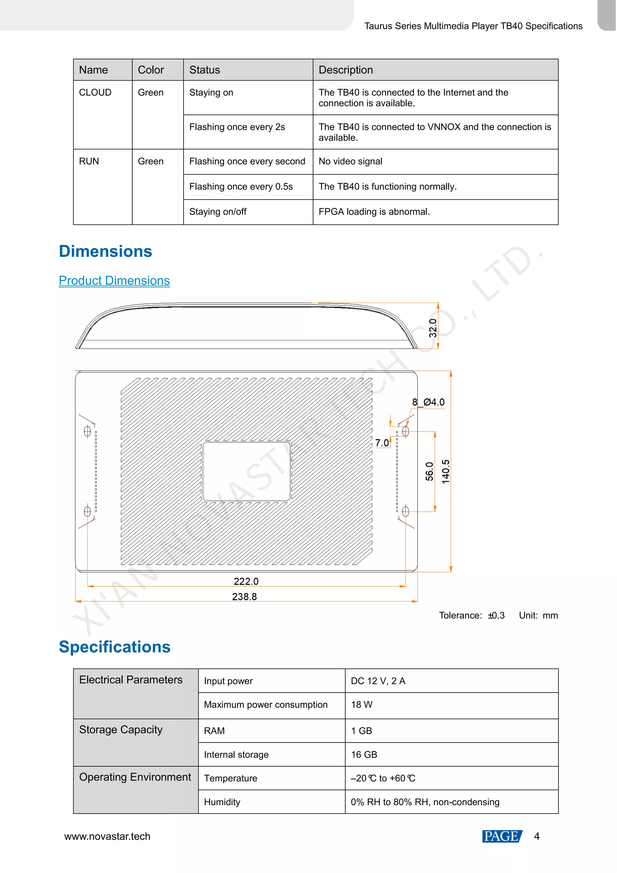 Taurus Series Multimedia Player TB40 Specifications-V1.0.2.pdf