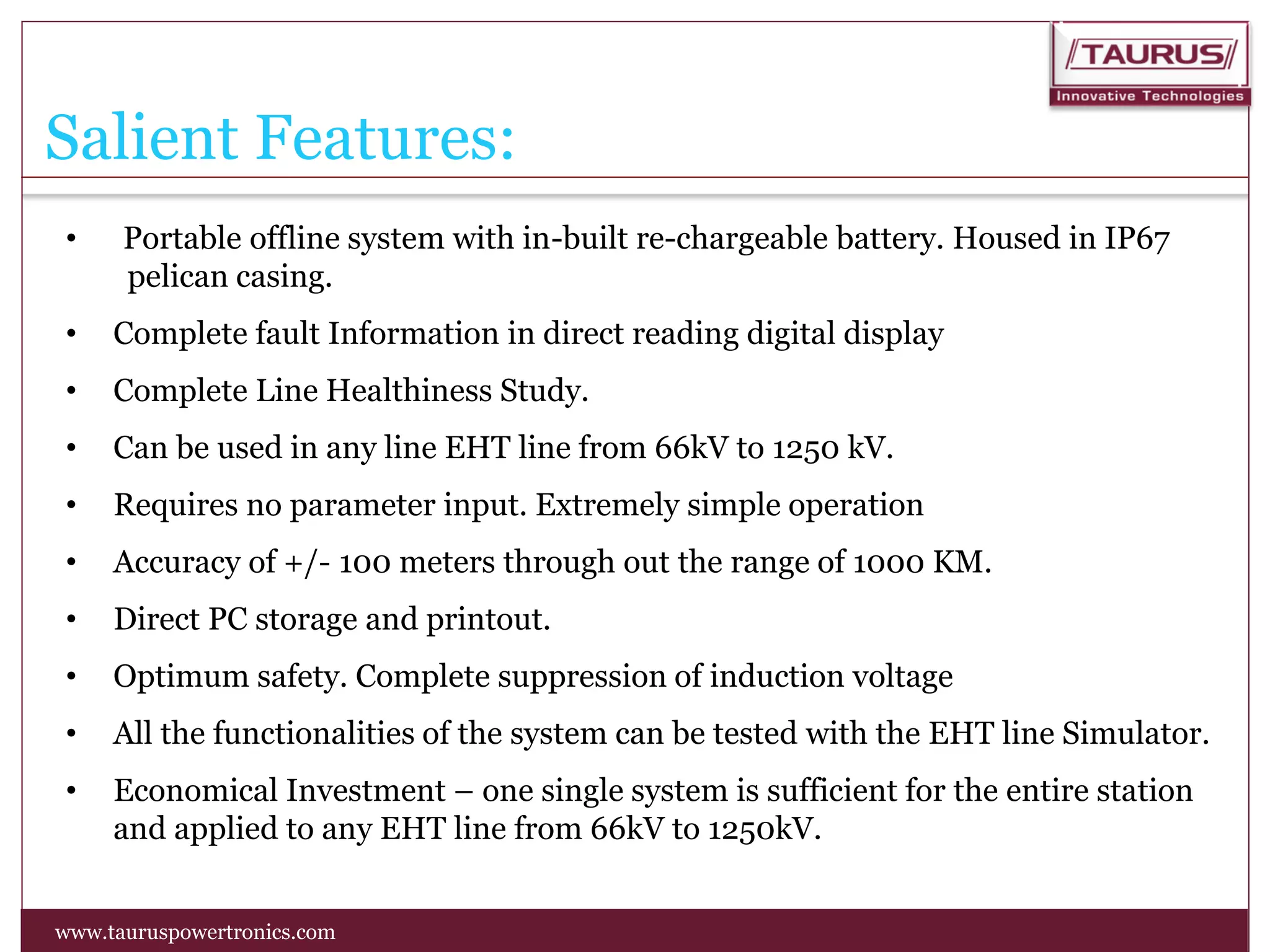Taurus slideshare presentation | PPT