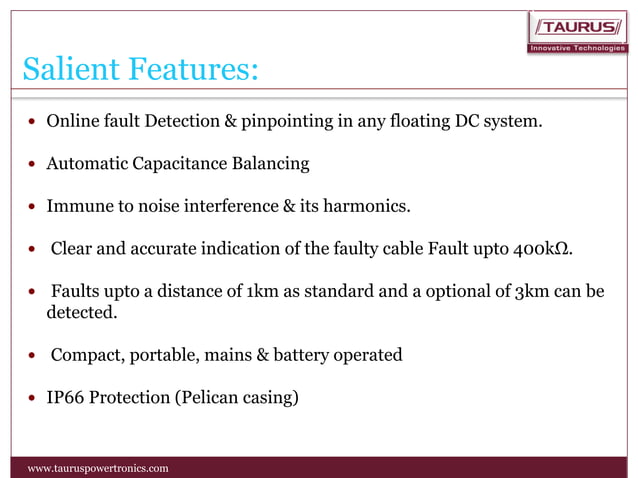 Taurus slideshare presentation | PPT
