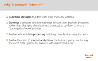 Taurus soft tailormade software | PDF