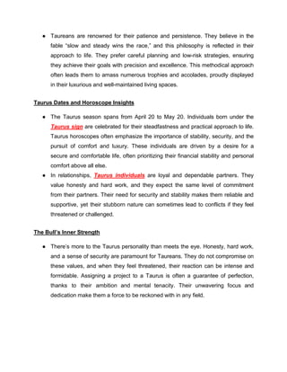Taurus Zodiac Sign: Unveiling the Traits, Dates, and Horoscope Insights ...