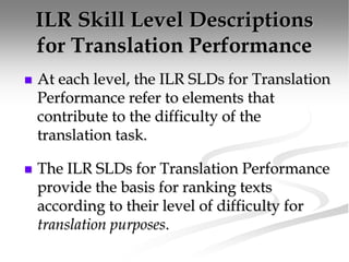 Translation for and in the government - Amanda Curry (FBI) | PPT