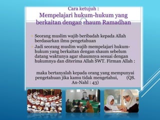 Tausiah Tarhib Ramadhan.ppt