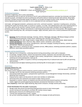 Tausif ahmed khan | PDF