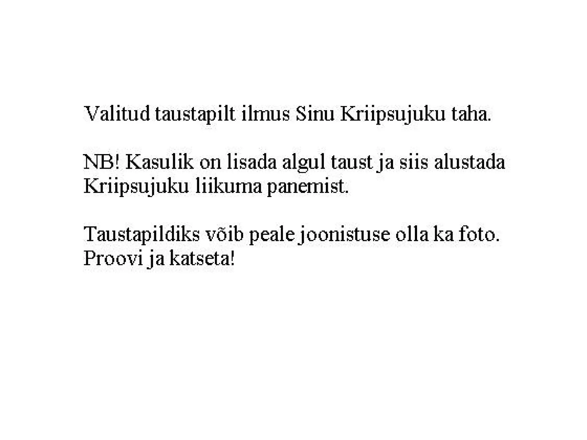 Tausta Lisamine Animatsioonidele | PPS