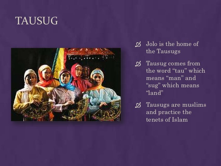 Tausug beliefs and practices