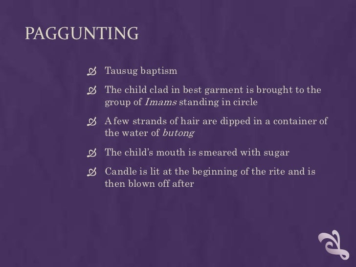 Tausug beliefs and practices