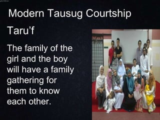 Tausug courtship | PPT