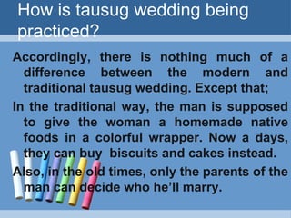 Tausug Culture | PPTX