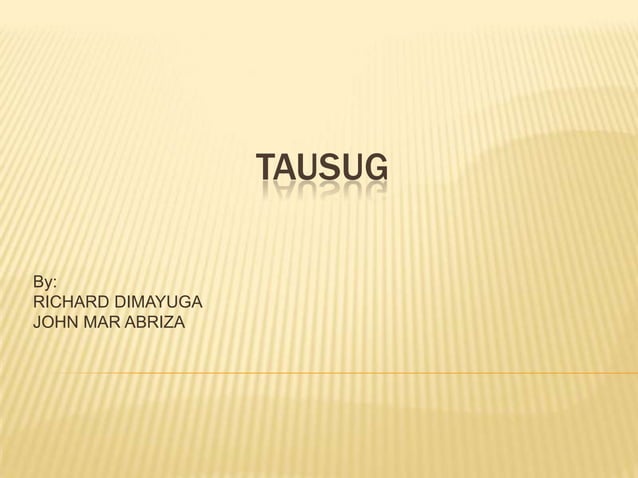 Tausug Architecture | PPTX | Islam | Religion & Spirituality