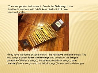 Tausug Architecture | PPTX