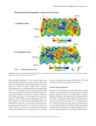 Deep massive sulphide exploration using 2D and 3D | PDF | Geography ...