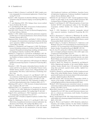 Deep massive sulphide exploration using 2D and 3D | PDF | Geography | Science