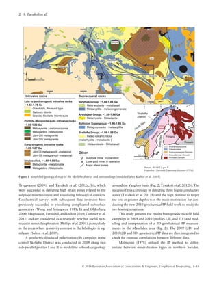 Deep massive sulphide exploration using 2D and 3D | PDF | Geography ...