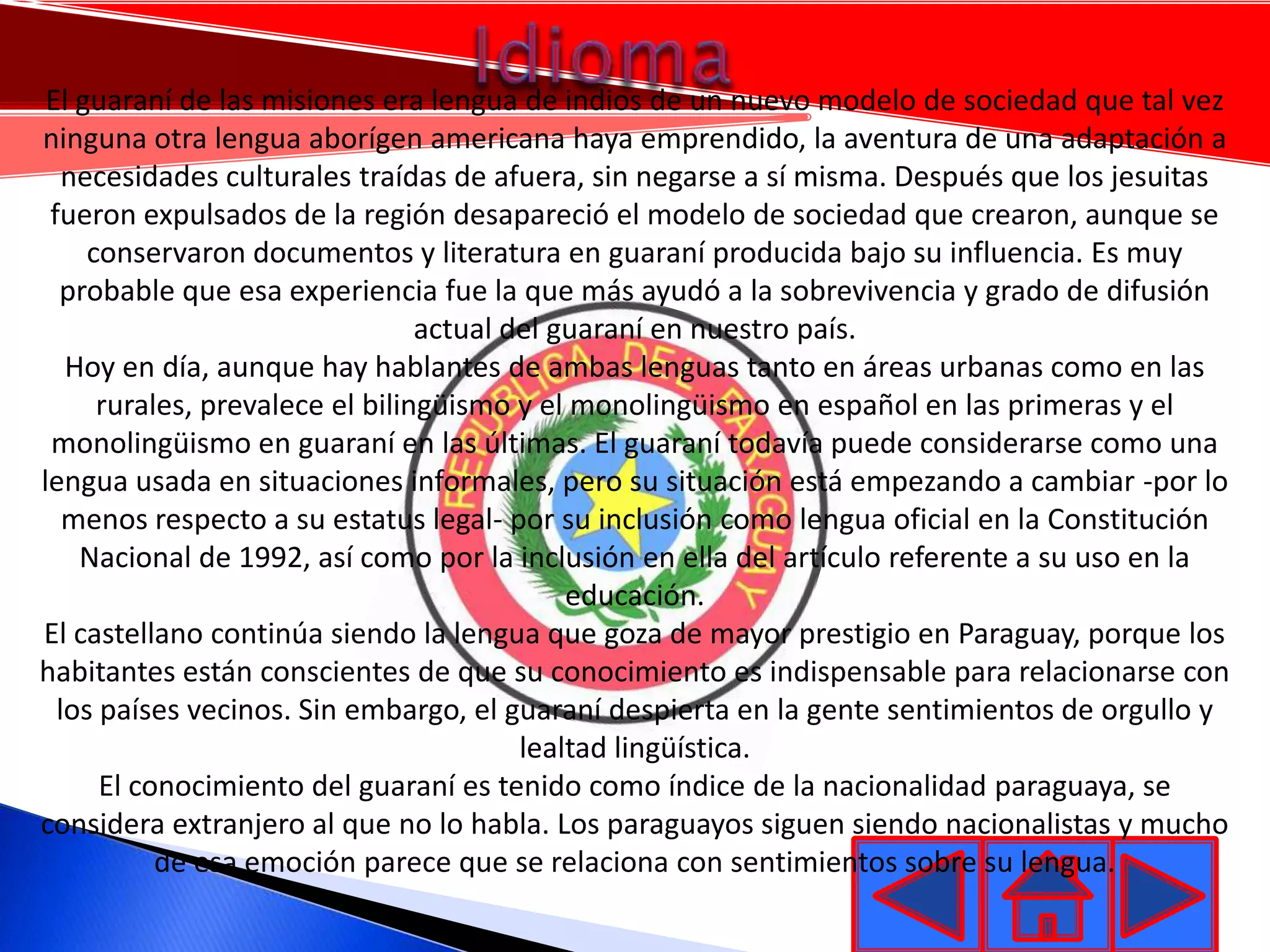Tavarandu tekoñemoiru rehegua 06 | PPTX