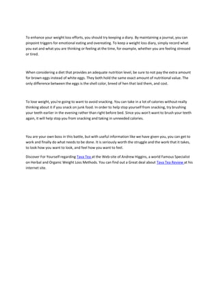 Tava Tea | PDF