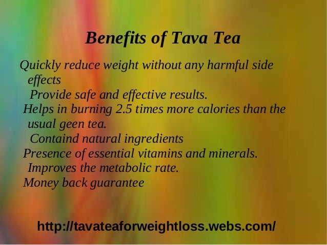 Tava Tea:Lose your Weight Easily