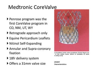 Tavi,Transcatheter Aortic Valve Replacement, TAVI,TAVR, | PPTX