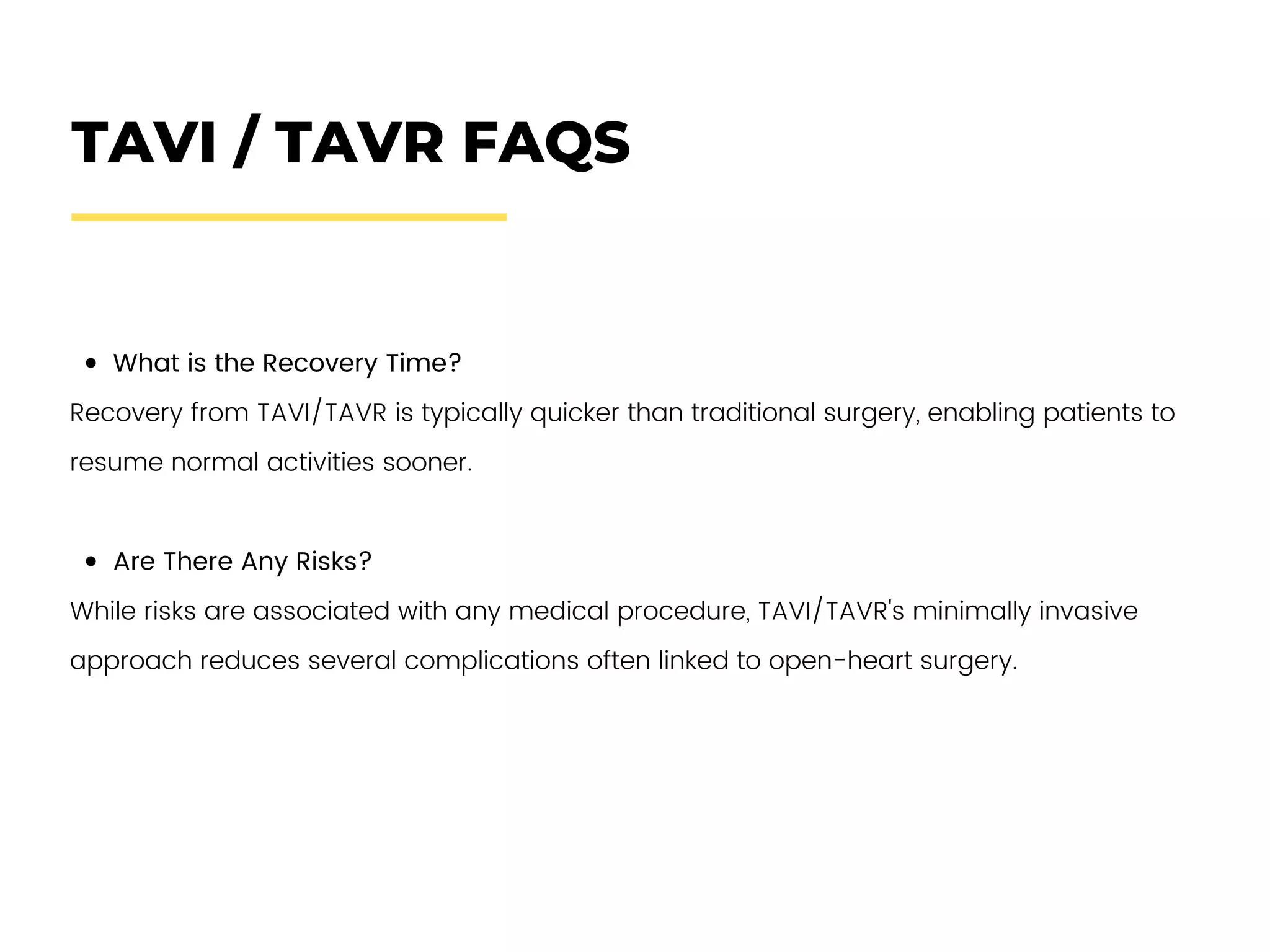 TAVI / TAVR Procedures | PDF