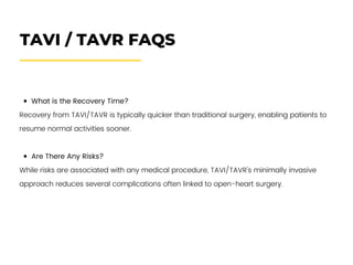 TAVI / TAVR Procedures | PDF