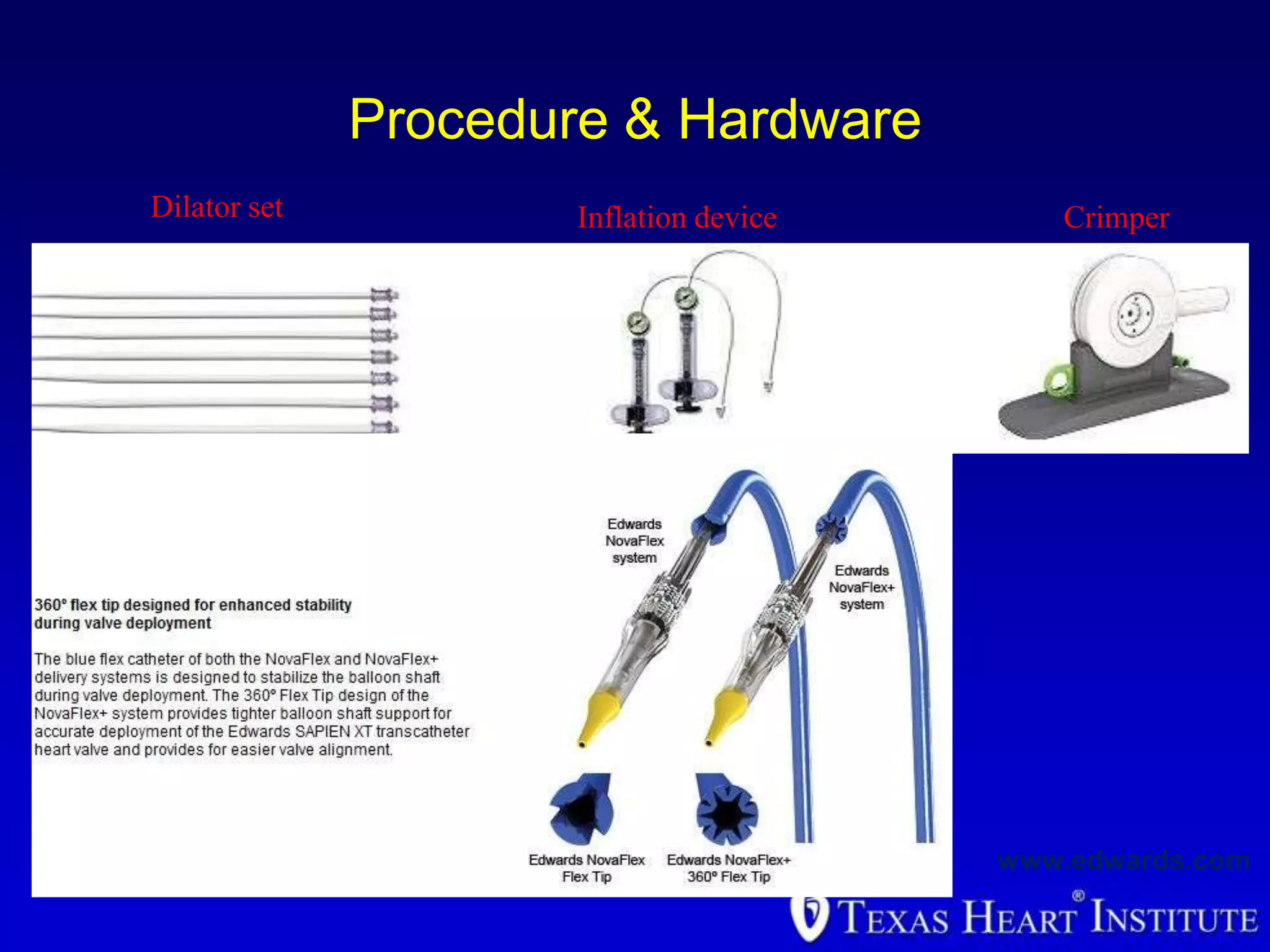 TAVI procedure review with cases | PPTX